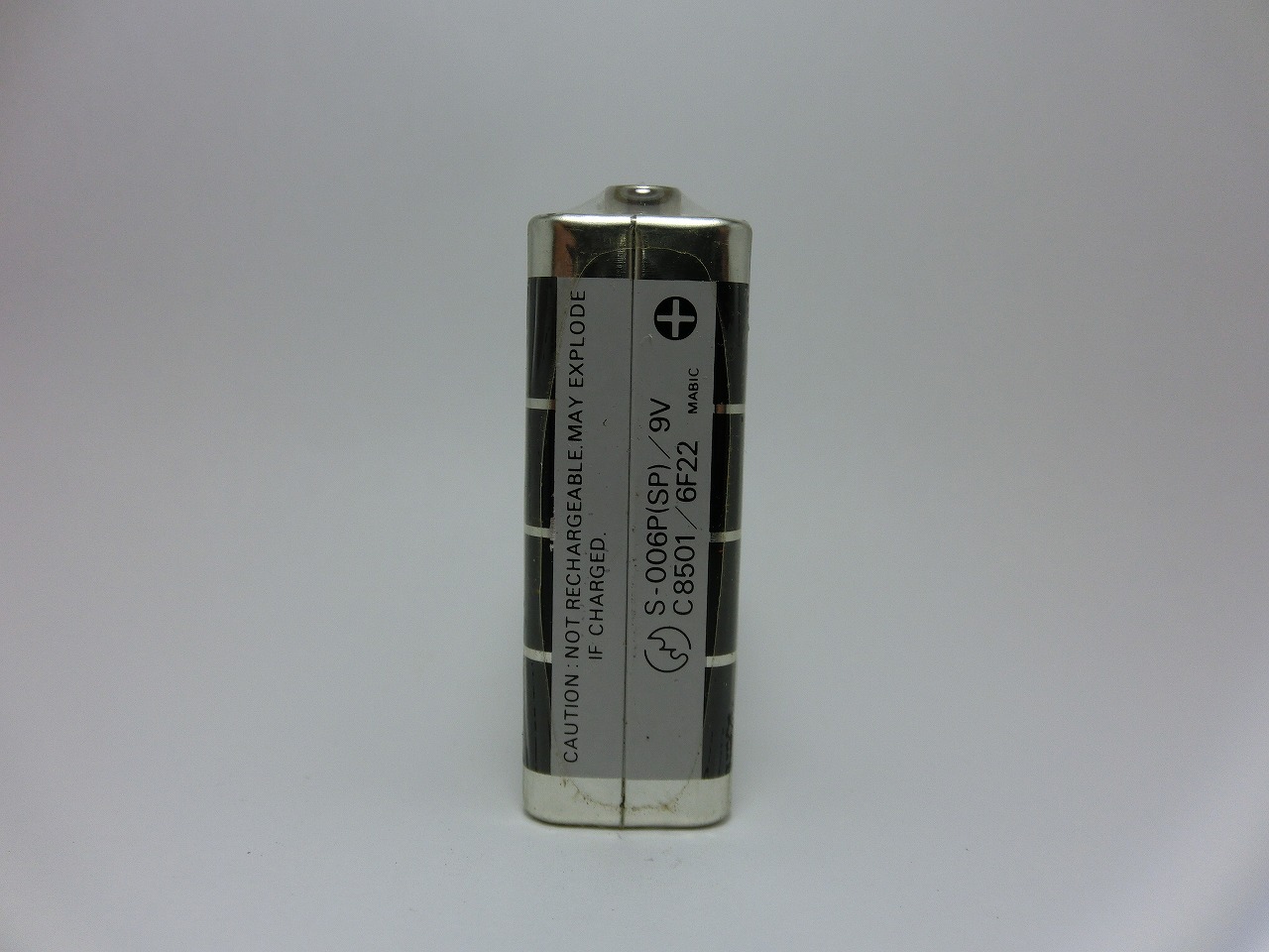 --まえ製作所--006P 6F22 9V積層乾電池